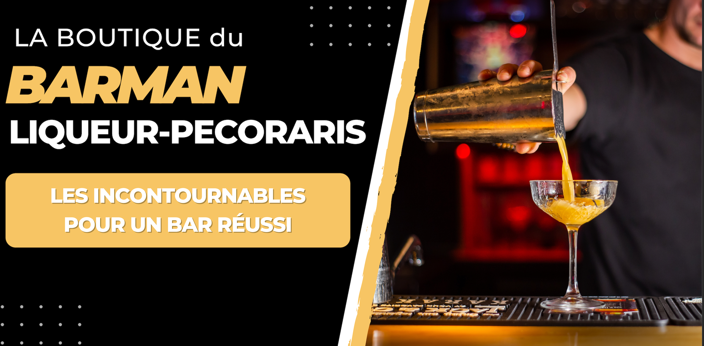 Équipement de bar professionnel : les accessoires indispensables pour ...