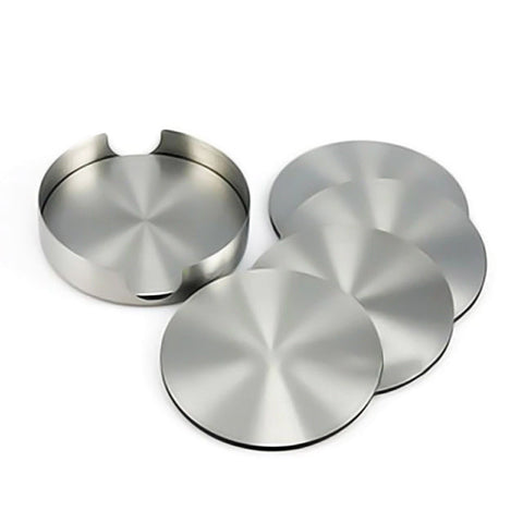 6 Dessous de Verre Inox – 4,4/5 (+600 avis) + Livraison – Kit Cocktail ...